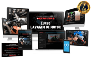 Lavagem de Motor 3.0 – Escola para Detailers